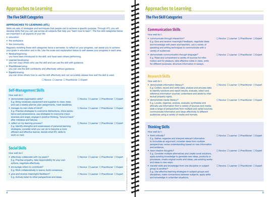 IB Student Planners – IB Source Education