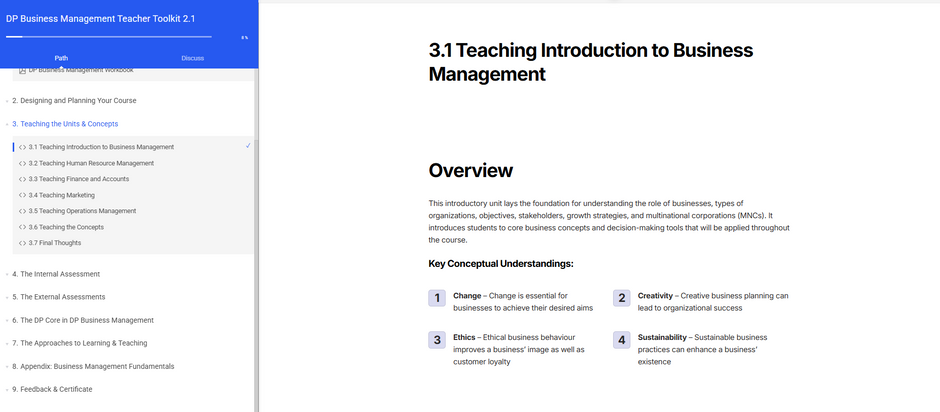 DP Business Management – IB Source Education