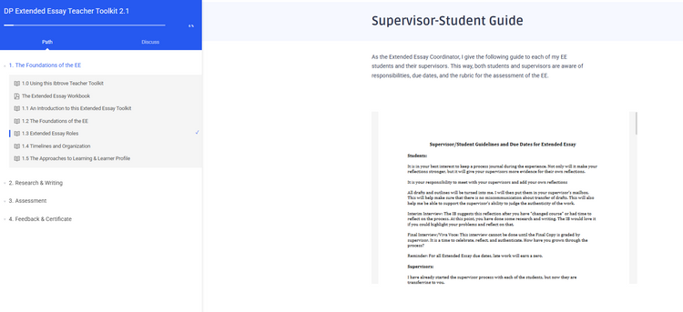 IB Teacher Toolkits – IB Source Education