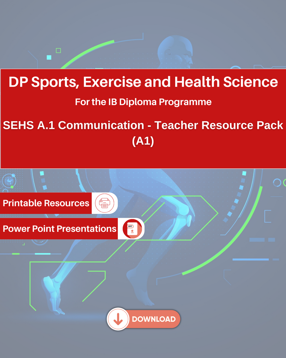 DP Sports, Exercise, and Health Science – IB Source Education