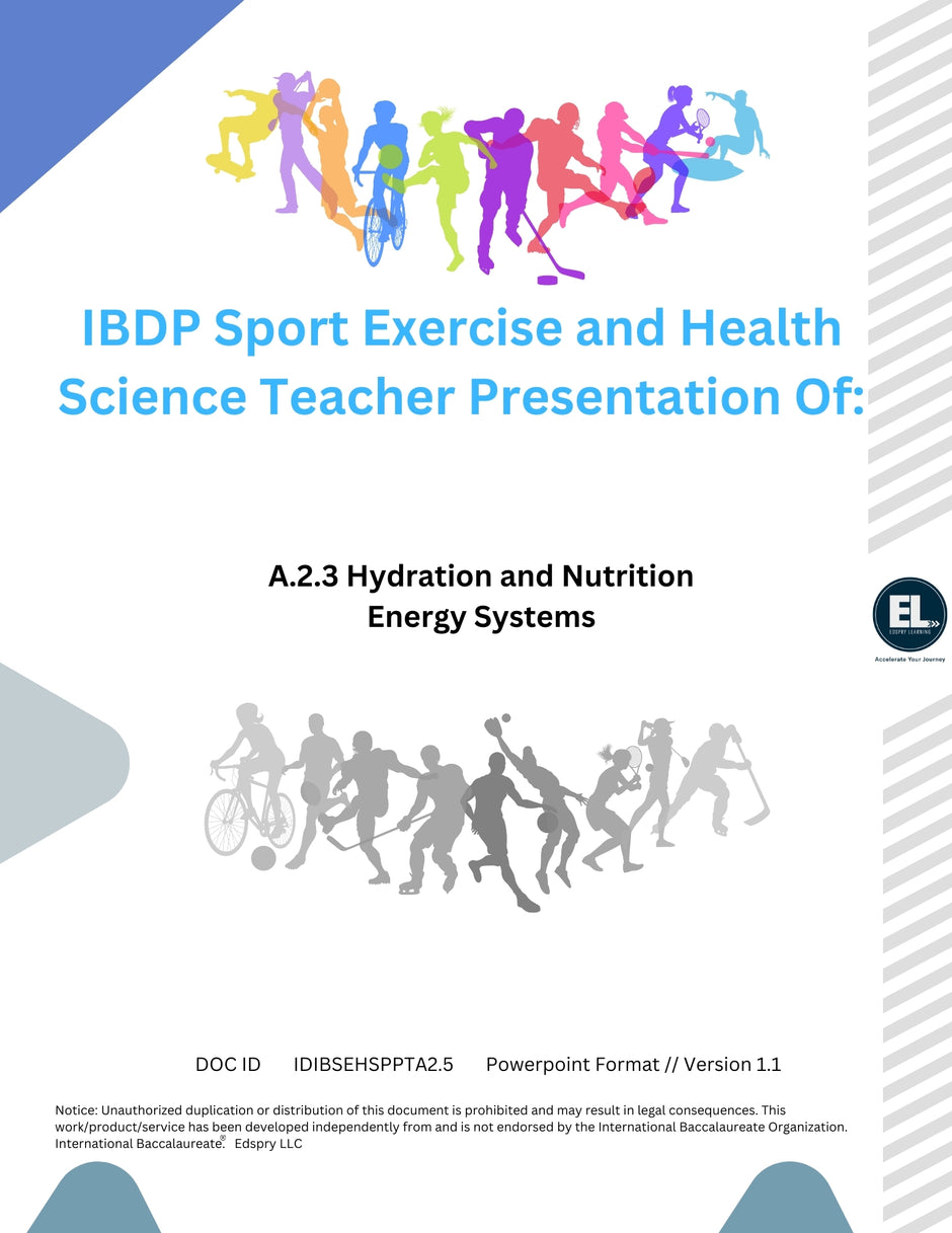 DP Sports, Exercise, and Health Science – IB Source Education