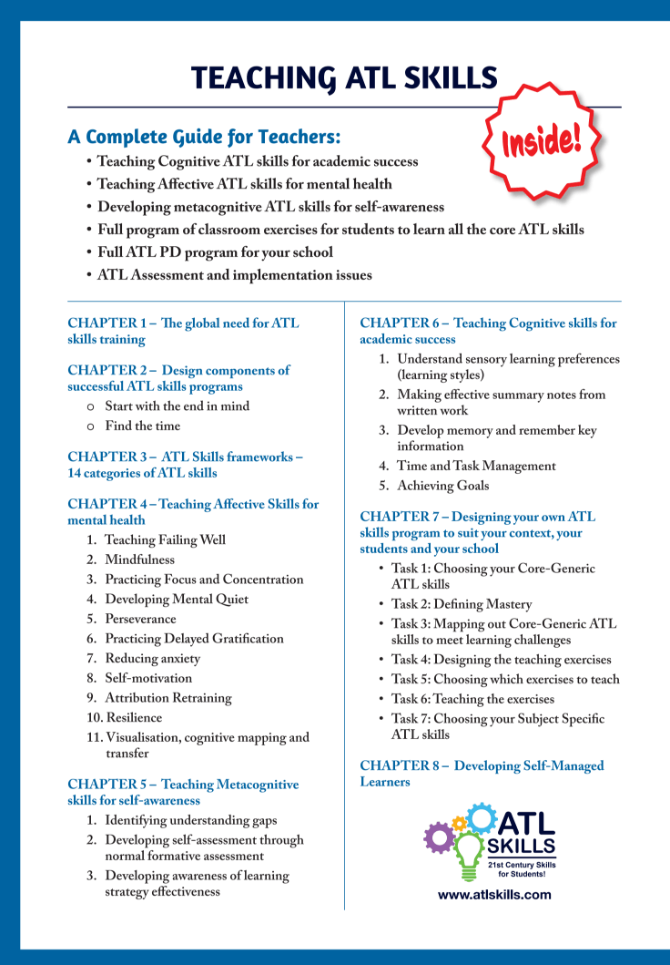 Teaching ATL Skills (A Complete Guide for Teachers) – IB Source Education