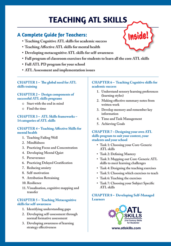 Teaching ATL Skills (A Complete Guide for Teachers) – IB Source Education