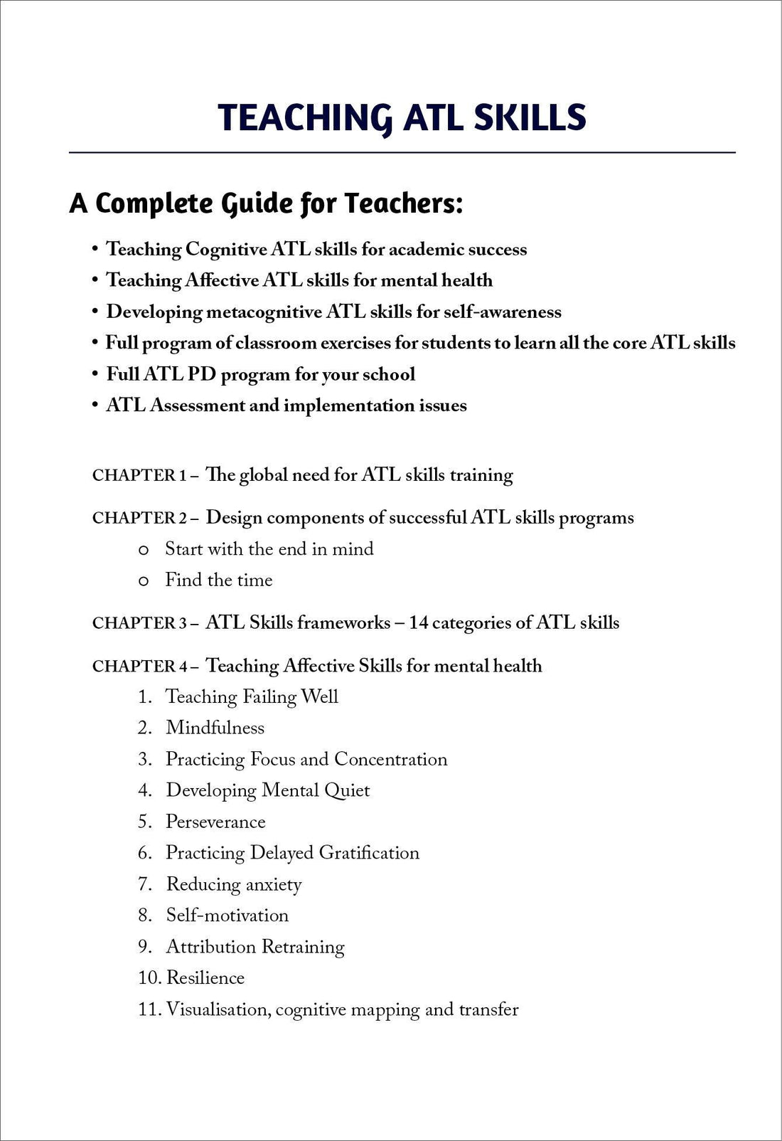 Teaching ATL Skills (A Complete Guide for Teachers) – IB Source Education